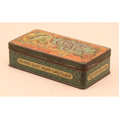 Advertising Tins - Tobacco - an early 20th century rounded rectangular ...