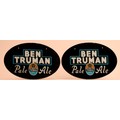 Advertising - Breweriana - a pair of mid 20th century oval wall mirrors ...