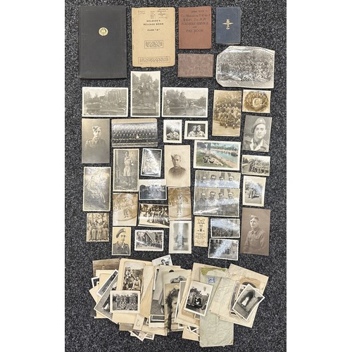 WW2 British Paperwork archive group with local Derbyshire interest to ...