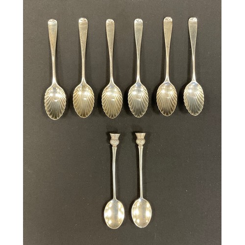 A set of six Edward VII silver teaspoons, Josiah Williams & Co (George ...