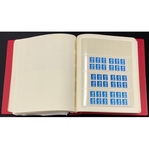 GB album of barcode booklets 1987 - 2010 all listed huge f/v
