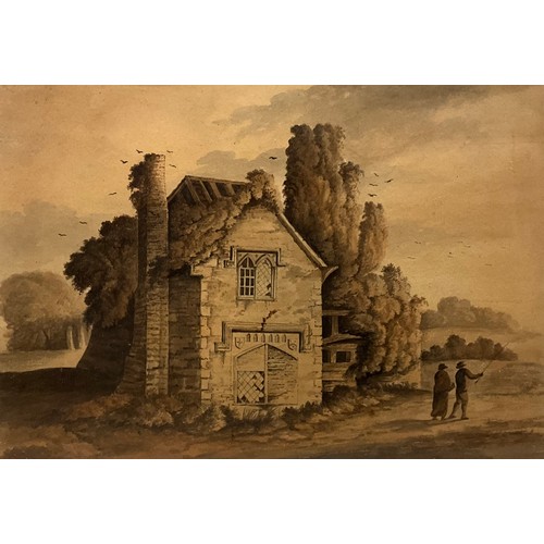 Samuel Prout (1783-1852) St. Denis’ Priory, nr. Basingstoke, Hants ...