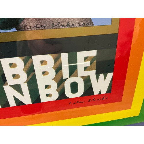 Sir Peter Blake CBE RDI RA, (British b.1932- ) Bobbie Rainbow, 2001 ...