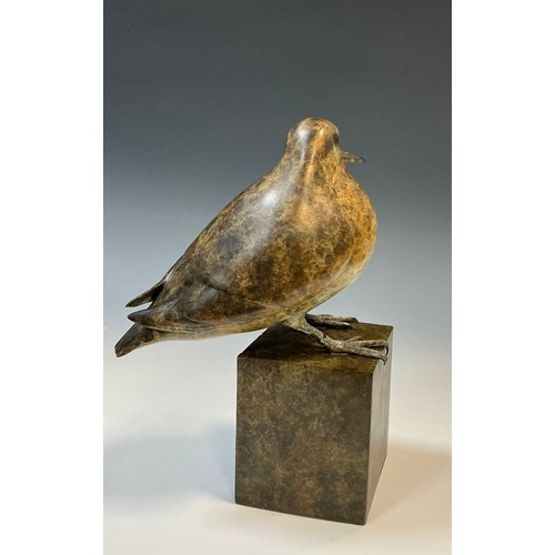 Eddie Hallam (British Modern), Snipe A bronze sculpture, with a ...