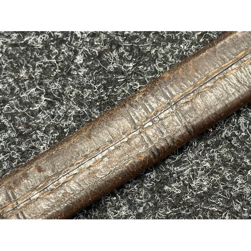 Continental Sword with curved fullered blade 620mm in length, no makers ...