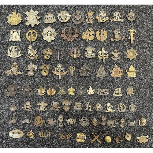 WW1 British Cap Badge collection to include WW1 Canadian cap badges and ...