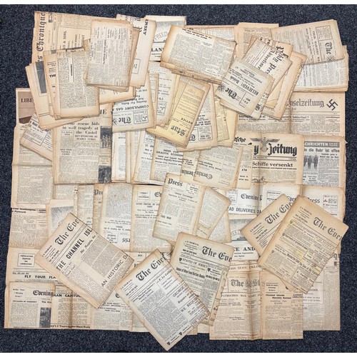Unusual & rare WW2 British Channel Islands Occupation collection, to ...