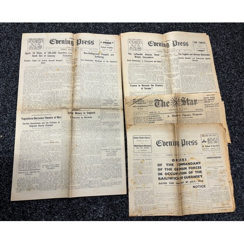 Unusual & rare WW2 British Channel Islands Occupation collection, to ...