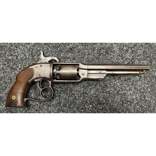 U.S. Civil War Era Savage Revolving Firearms Co. Navy Model Percussion ...