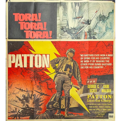 Advertising - Film and Cinema - a rectangular poster, Patton: Lust For ...