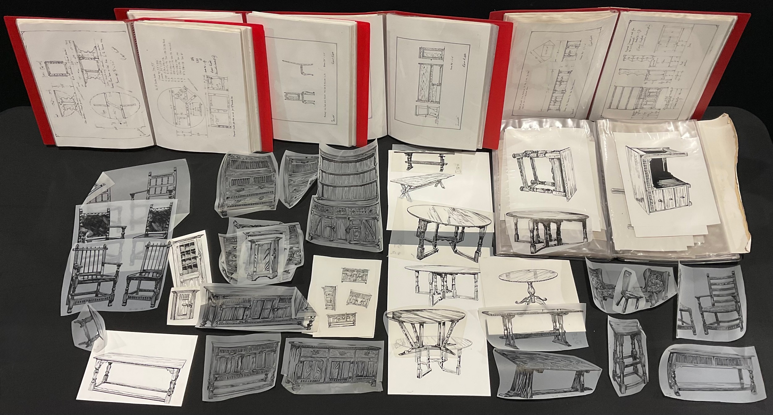 Rupert Griffiths Monastic Furniture - an archive of drawing and copies ...