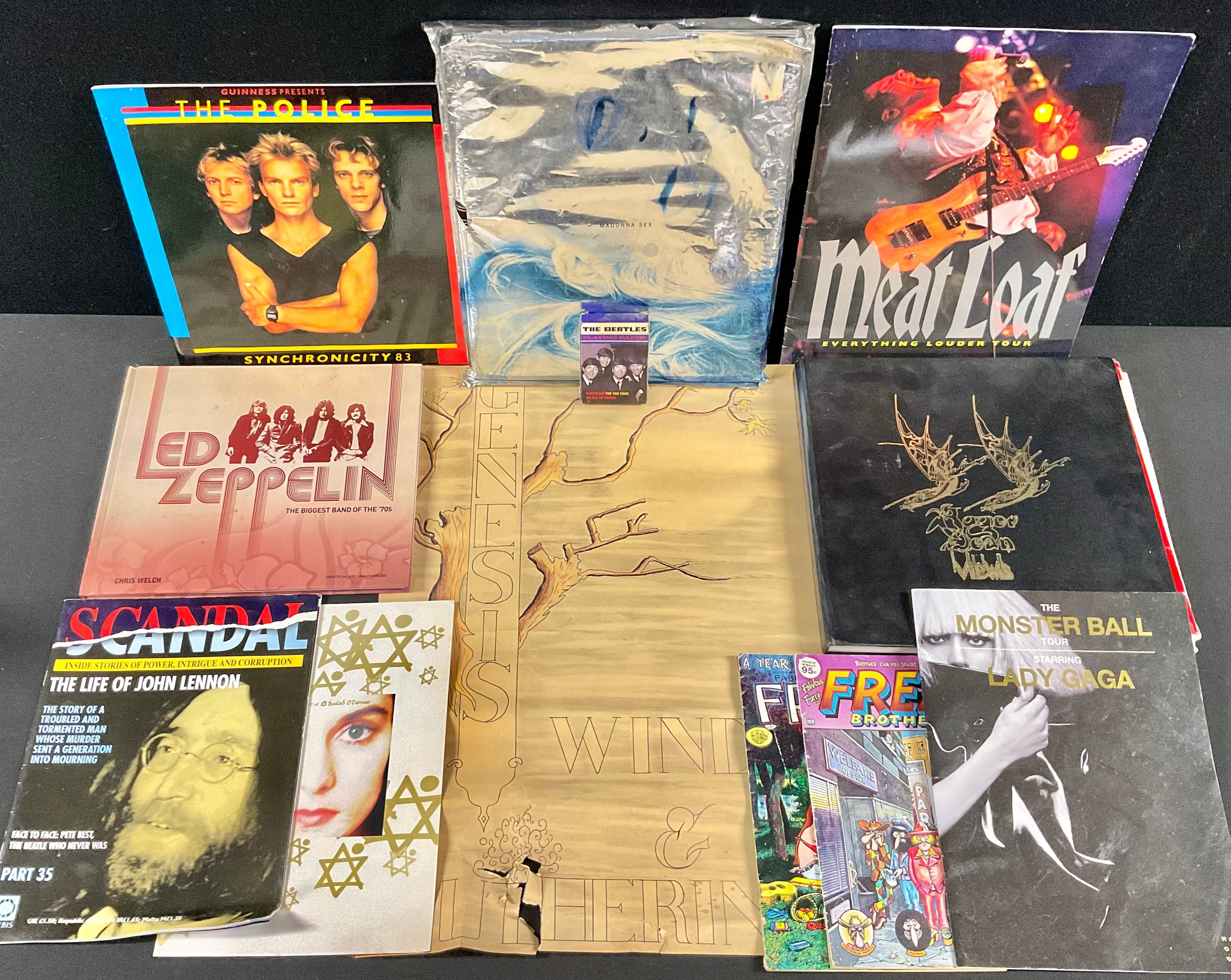 Music Memorabilia – Band Posters, Programs and Books – books and ...