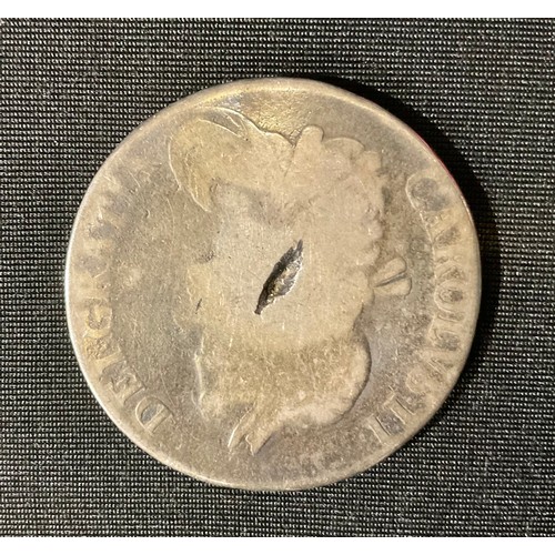 Coins - a Charles II silver coin, 1663, 30g