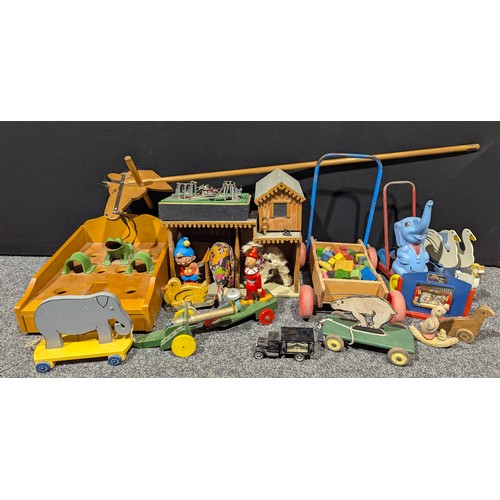 Toys & Juvenalia - a mid century Chad Valley Hygienic Toys elephant ...