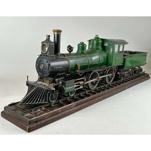 A large exhibition quality live steam scale model train built by Mr ...