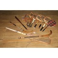 Sport - Ball Games - a Spalding Top Flight Official baseball bat; a ...