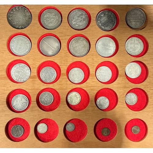 Numismatics – an impressive collection of Imperial Russian silver and ...