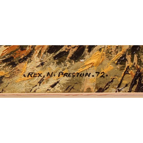 Rex N. Preston (British, bn. 1948) Farm Nr. Skelwith Bridge signed ...