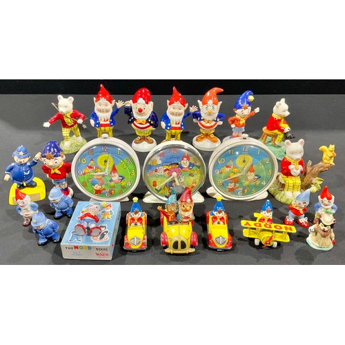A Wade Noddy Series model, Noddy, boxed; others, Big Ears, PC Plod ...