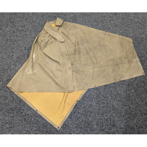 WW1 British Groundsheet Cape, unmarked.