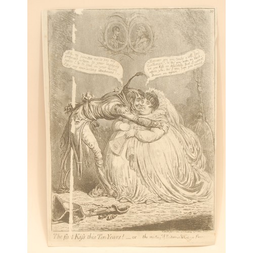 Napoleonic Period Caricature - Blood Letting - James Gillray (1756 ...