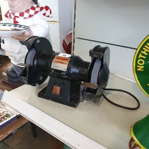 Challenge bench grinder store