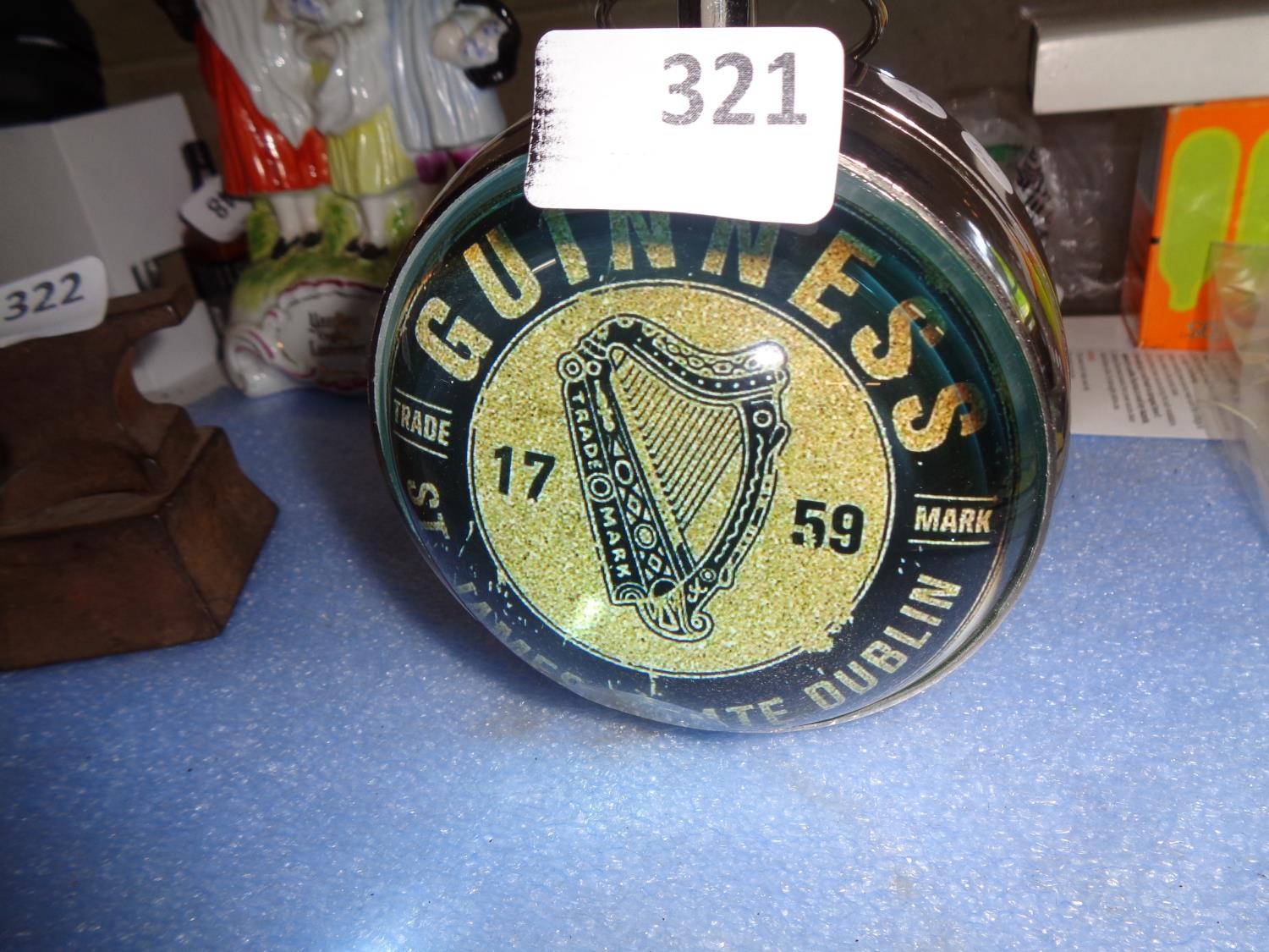 Bullseye Guinness Clock (highly collectable)