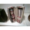 Classic Vintage U.K.Made 'Concept' Picnic Flask Pack Compact Shoulder ...