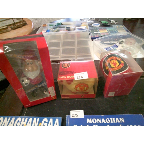 Lot of Man Utd Collectables