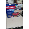 Vileda ViROBi robotic duster with disposable pads. Boxed.