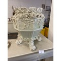 Stunning Belleek black stamp (1890-1926) jardiniere.(repaired)