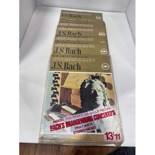 J S Bach, a week by week study of great composers, 8 parts each ...