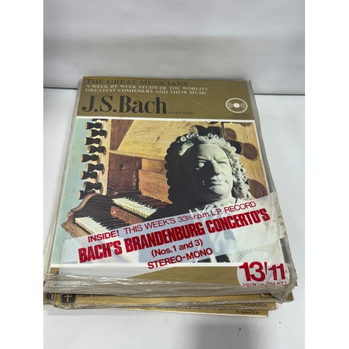 J S Bach, a week by week study of great composers, 8 parts each ...