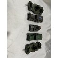 2 X Dinky 161B Anti-aircraft Gun on Trailor, 2 X Dinky152B ...