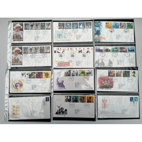 Royal Mail First Day Covers Album containing 70, Mint condition, UK P&P ...