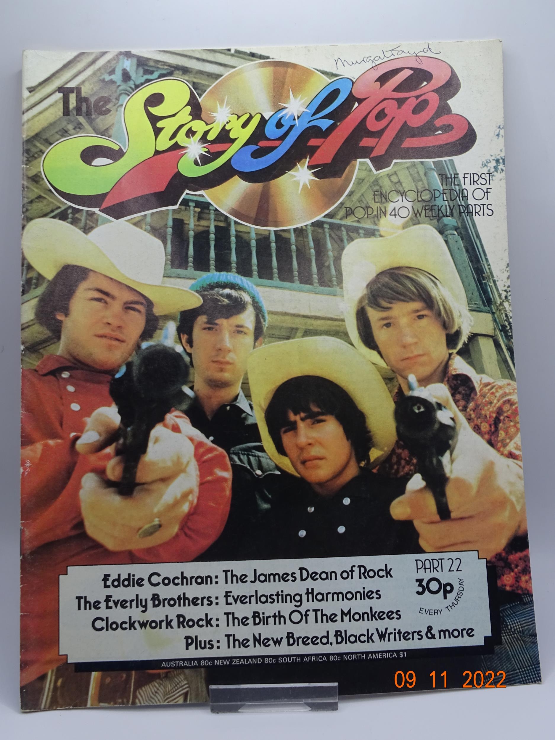 The Story of Pop Magazine Part 33 - The Monkees, Eddie Cochran etc (E)