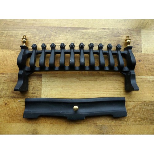 18 inch Solid Fuel Fire Fret and Ash Pan Cover - Cast Iron - Similar to ...