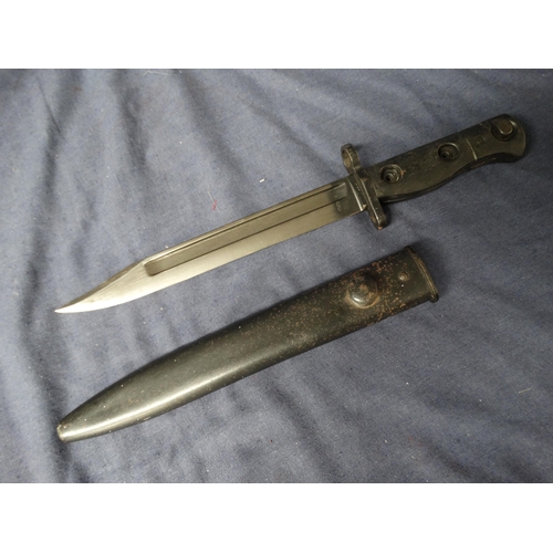 L1A1 SLR Bayonet, 1959, with Scabbard [C19]