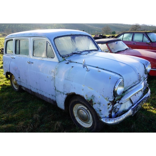 Standard Companion 10 5dr estate 1958. Reg. LPR 681 (transferable) V5 ...
