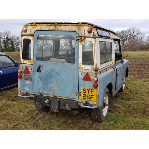 Land Rover 90 Series 2A 1967, believed ex AA vehicle, double skin roof ...