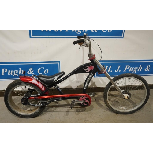 Chrysler chopper push bike