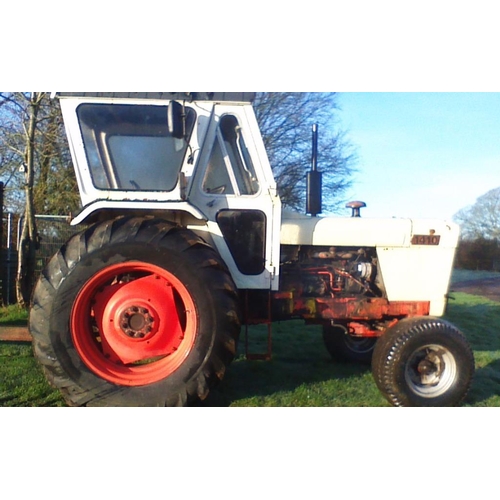 David Brown 1410 turbo 2WD tractor +VAT