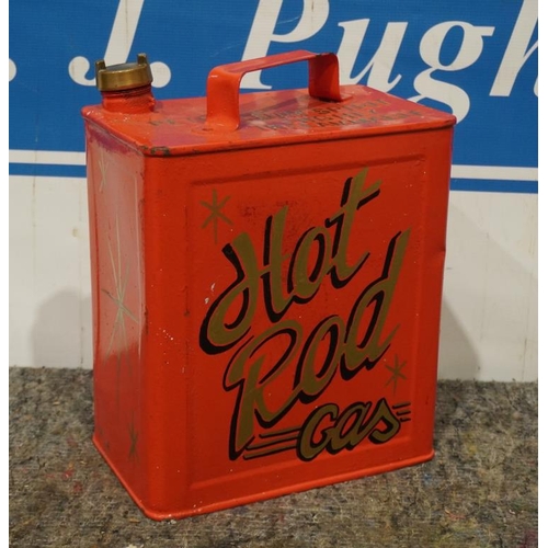 Hot Rod Gas 2 gallon fuel can