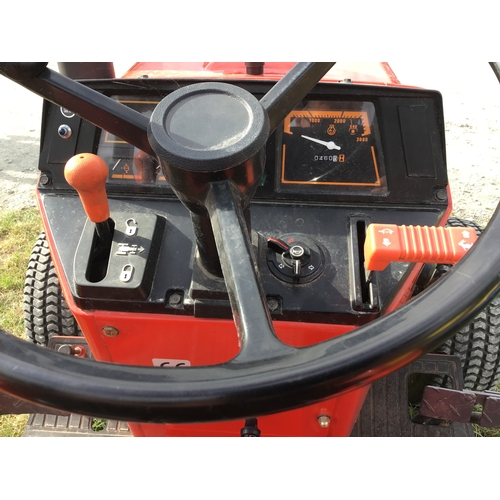 Port Agri Cutlass topper Shibaura 533H compact tractor, roll bar ...