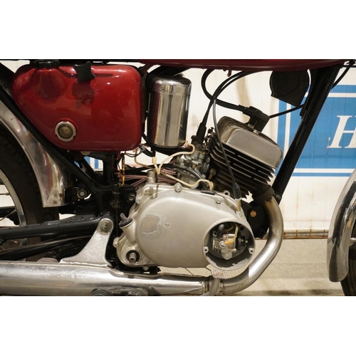 Yamaha YS1 125 motorcycle. 1970. Needs finishing. Engine gearbox rebuilt. Matching engine and frame