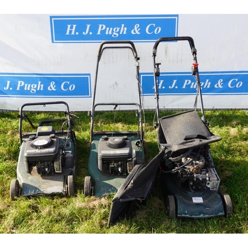 3 Hayter mowers