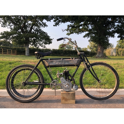 An extremely rare 1910 Humber 200cc four stroke lightweight with ...