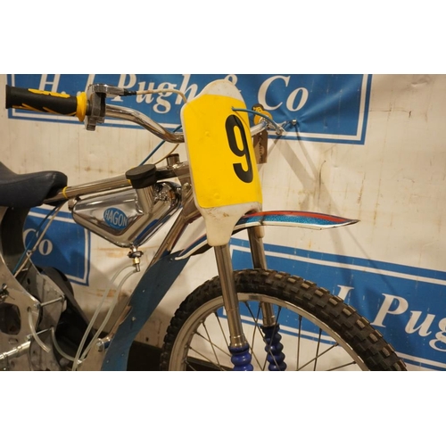 Hagon LTR grass track upright rolling chassis. Very rare and ...