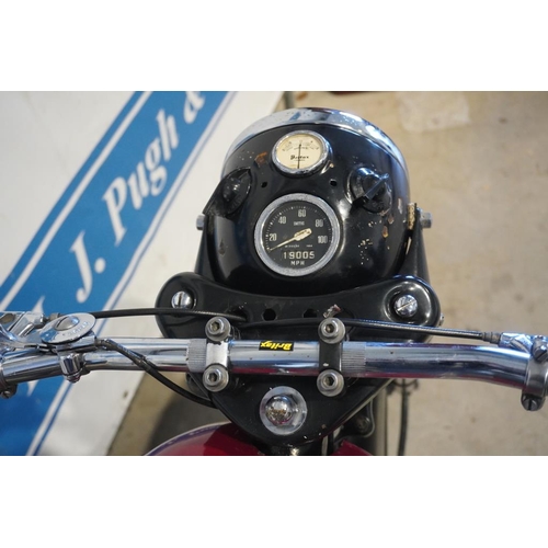 Matchless AJS 250 G2 lightweight motorcycle. 1960. Stored for 10 years ...