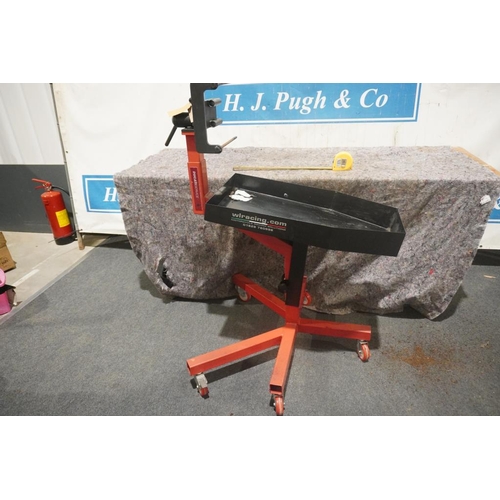 Ducati engine work stand